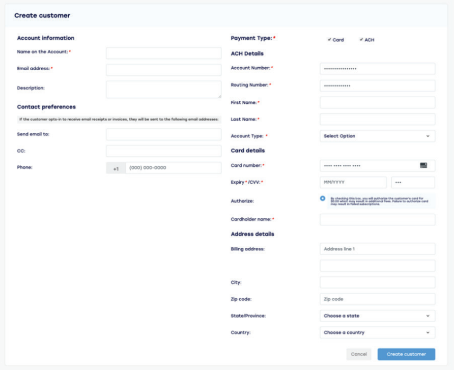 Payarc Gateway: ACH Guide (Payliance) – Payarc